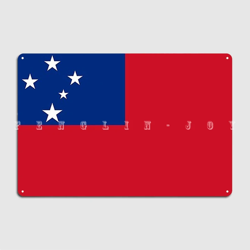 Samoa-Flag-Metal-Sign-Club-Club-Bar-Custom-Painting-D-cor-Tin-Sign ...