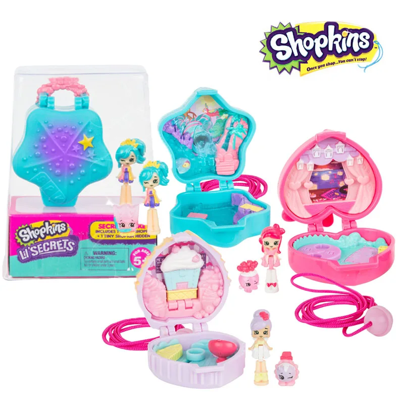 Shopkins Lil Secrets Secret Box Pendant Girl Gift
