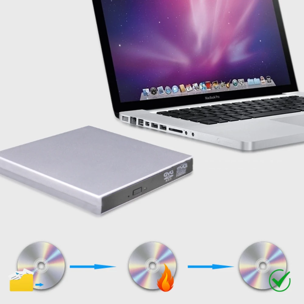Generic Universal External Cd Dvd Optical Drive Portable Usb 2.0 ...