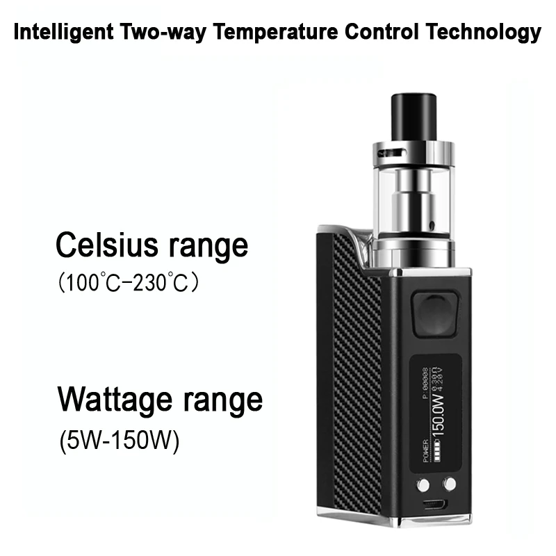 New Polar Night 150w No liquid electronic cigarette vaporizer 2ml ...