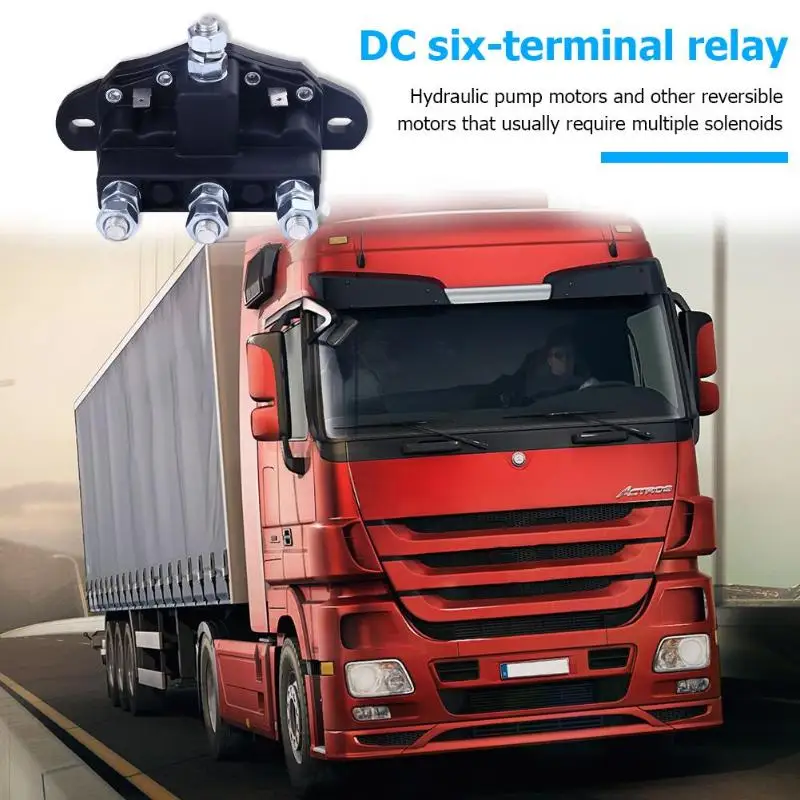 Generic 6 Terminals Reversing Polarity Contactor Relay Winch Motor ...