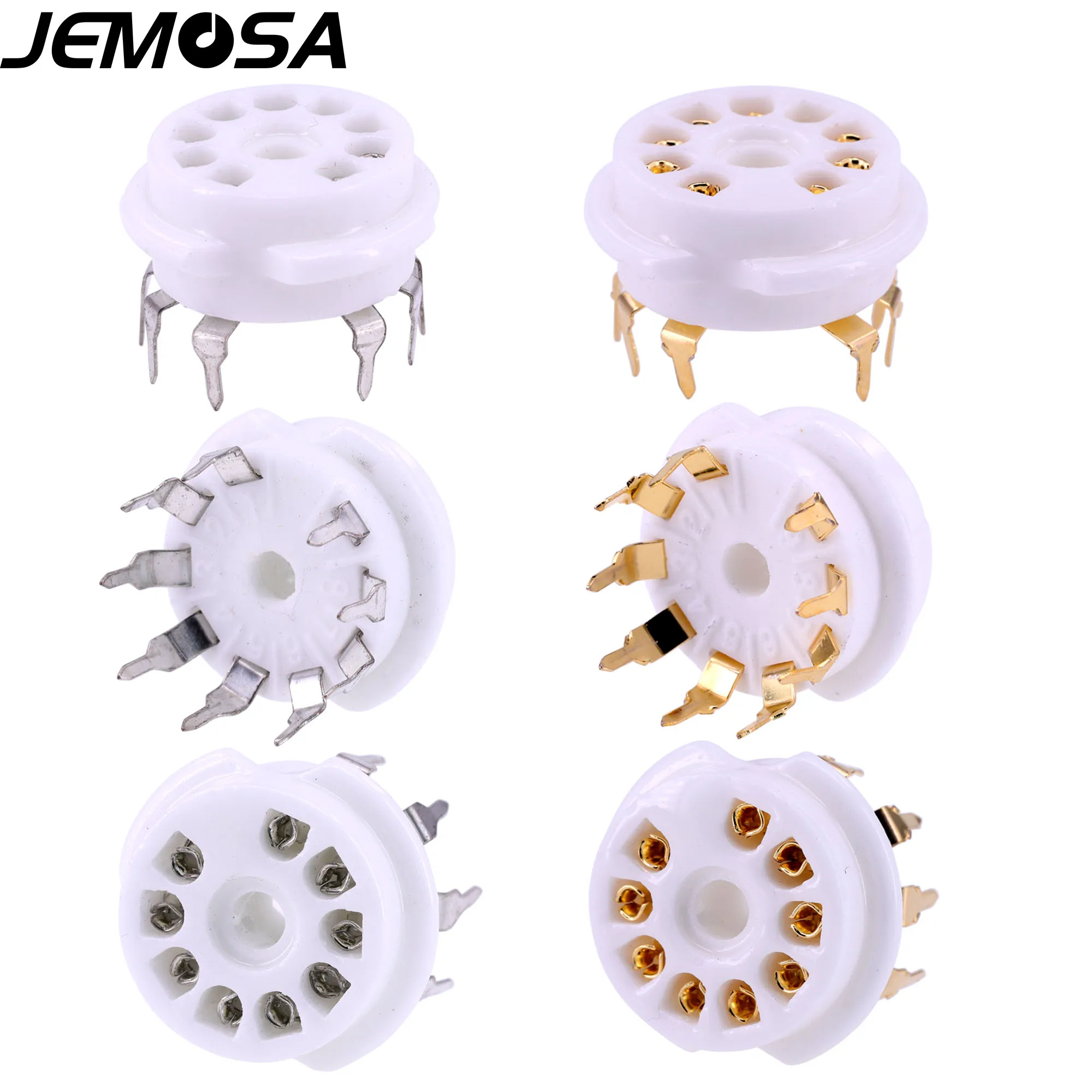 9PIN-TUBE-SOCKET-Valve-Base-FOR-12AX7-12AU7-6199-6922-EL84-12AT7-ECC82 ...