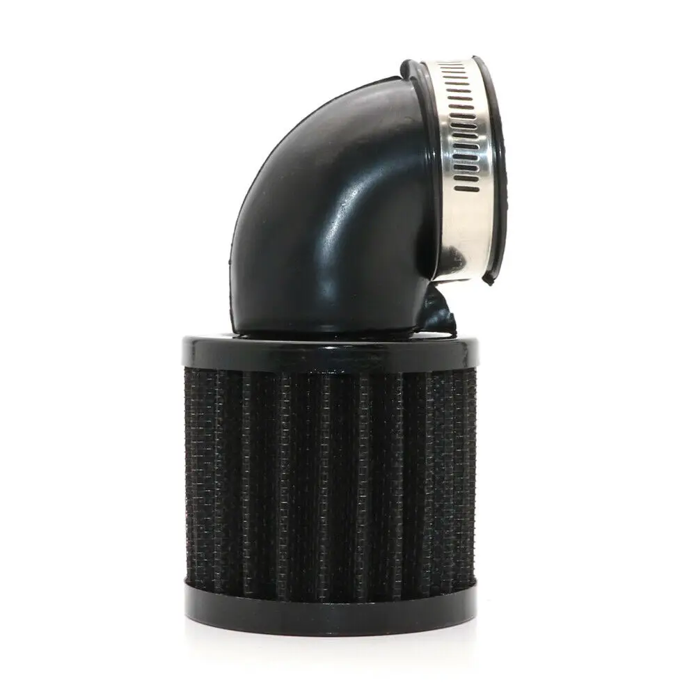 Universal Air intake filter Aluminum & Rubber For vehicles Washable 90 ...