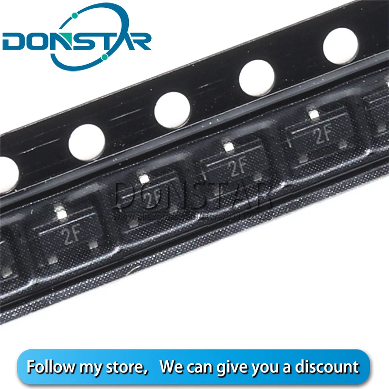 100PCS MMBT2907ALT1G 2F SOT23 MMBT2907A SOT 23 MMBT2907 2907 SMD ...