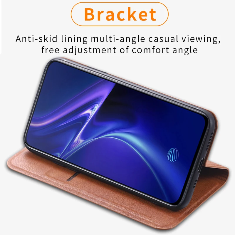 Магнитный кожаный флип-бумажник для mi 6 6a 7 7a note 7 k20 pro Чехол для Xiaomi mi 8 lite 9 se ...