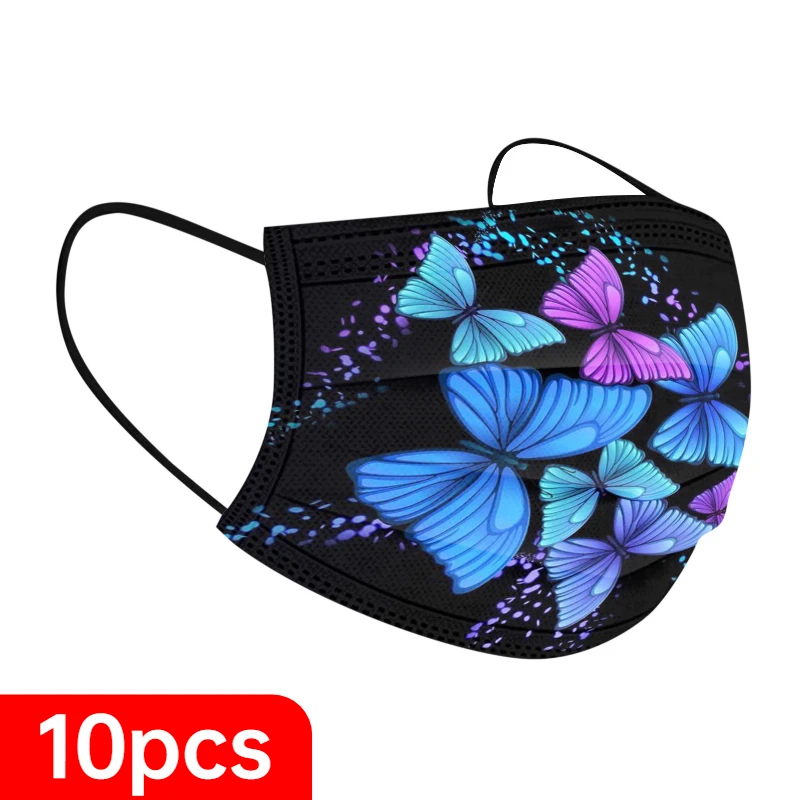 Butterfly Disposable Face Masks | Fashion Masks Australia