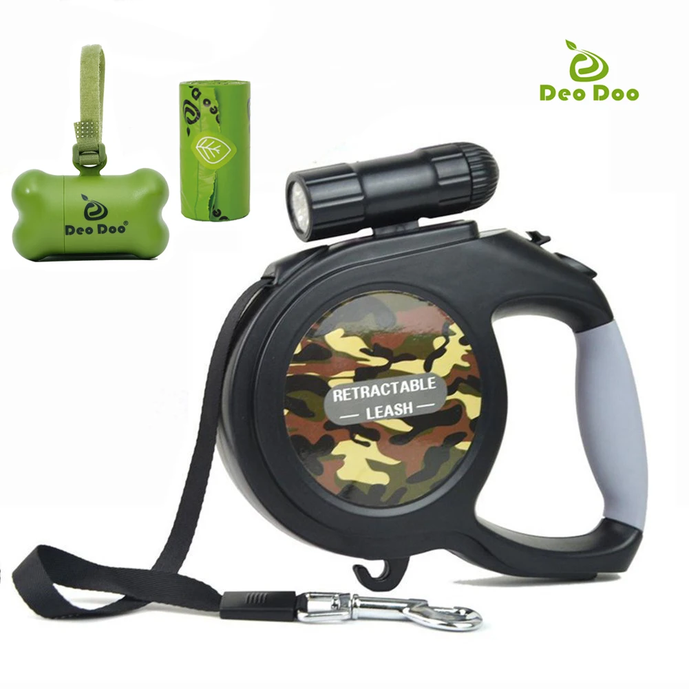 Dog-Leash-Automatic-Retractable-Dog-Leash-LED-Flashlight-Pet-Leash-For ...