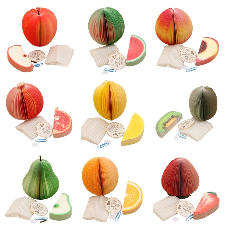 Stationery Fruit Stickers Notepad Paper etna.com.pe