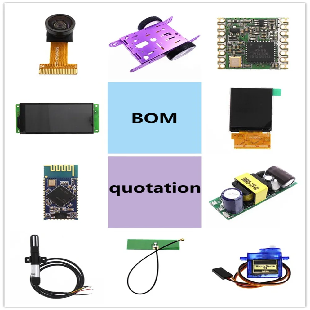 BOM 목록 견적, 무선 모듈, BOM 전자 부품 견적, PCB, SMT 어셈블리, OEM 주문, OEM 견적 ...