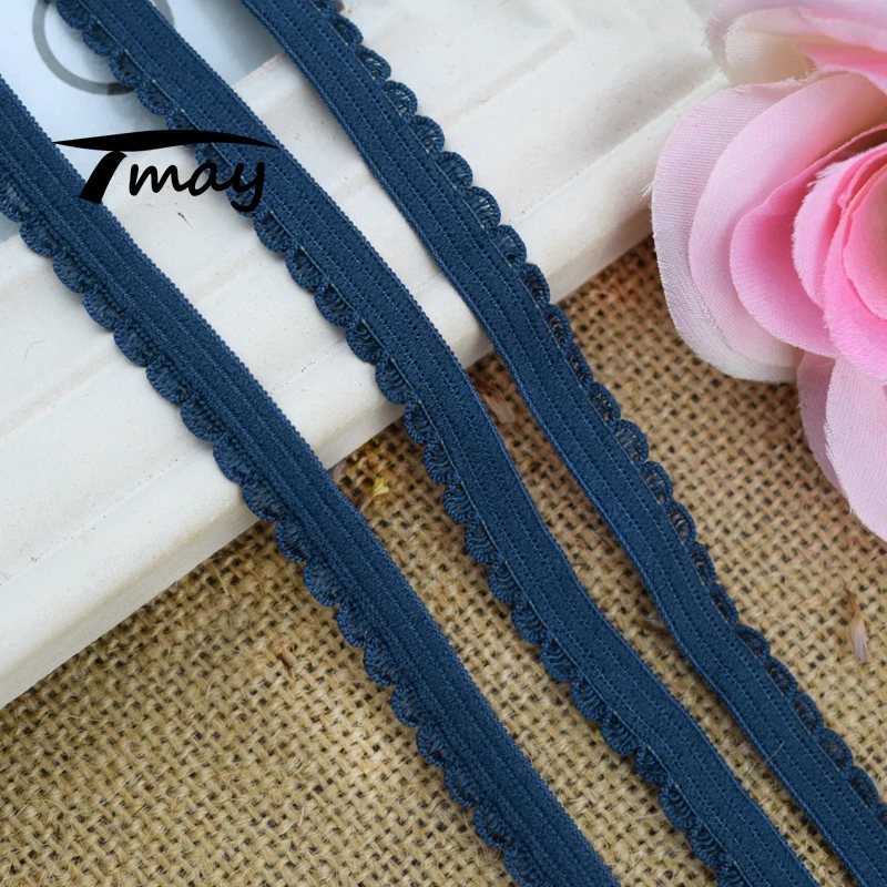 #1644 Fashion Classic Elastic Bands 8 Yards Stretch Lace Trim Thick ...