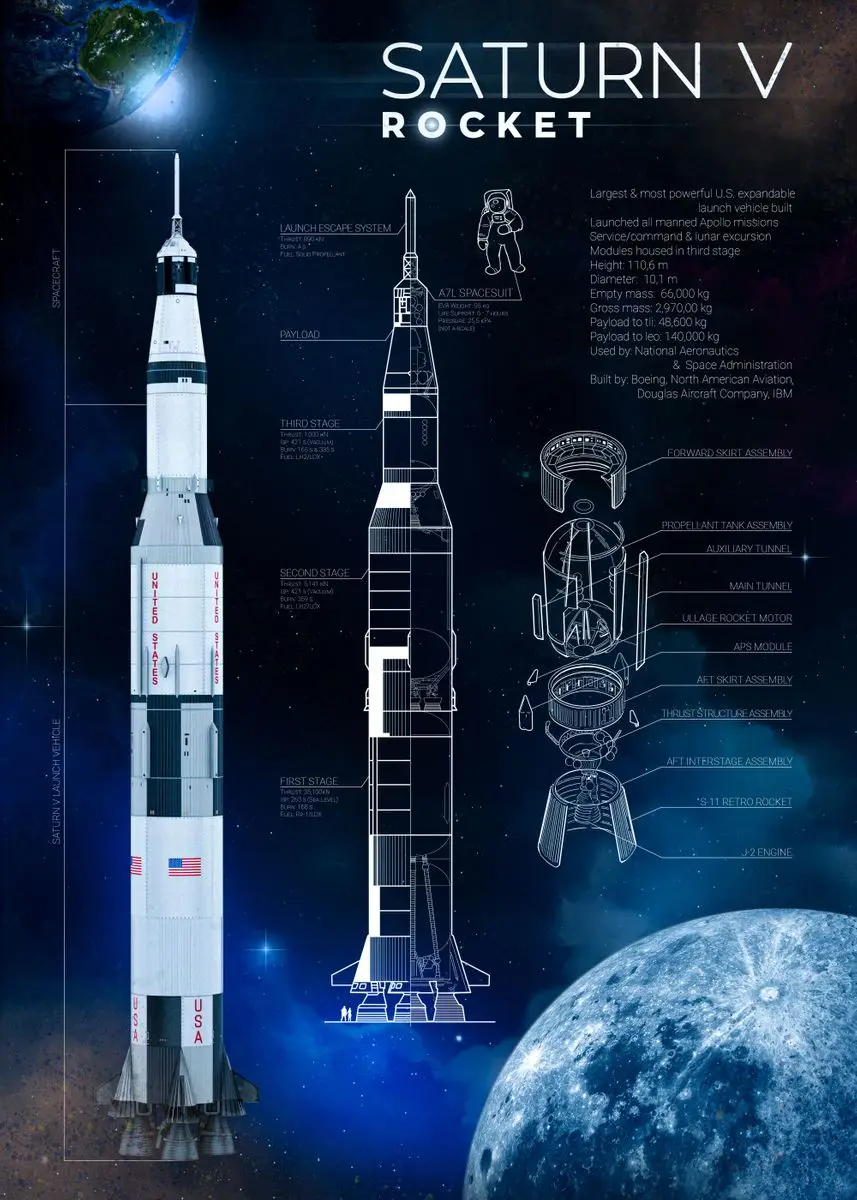 Space Launch Vehicle Posters