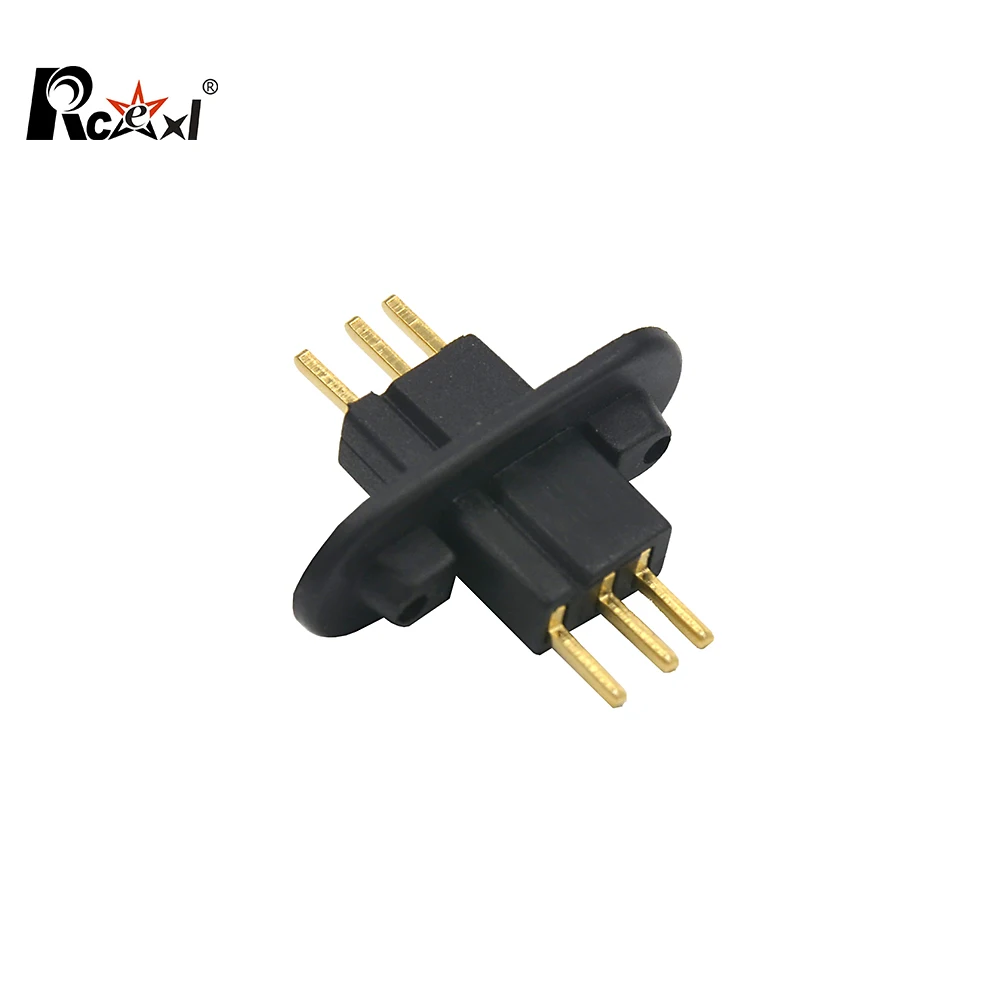 Rcexl Dans 3 Pin Connector Plugs with Bracket for RC Airplane - RCSkyLite