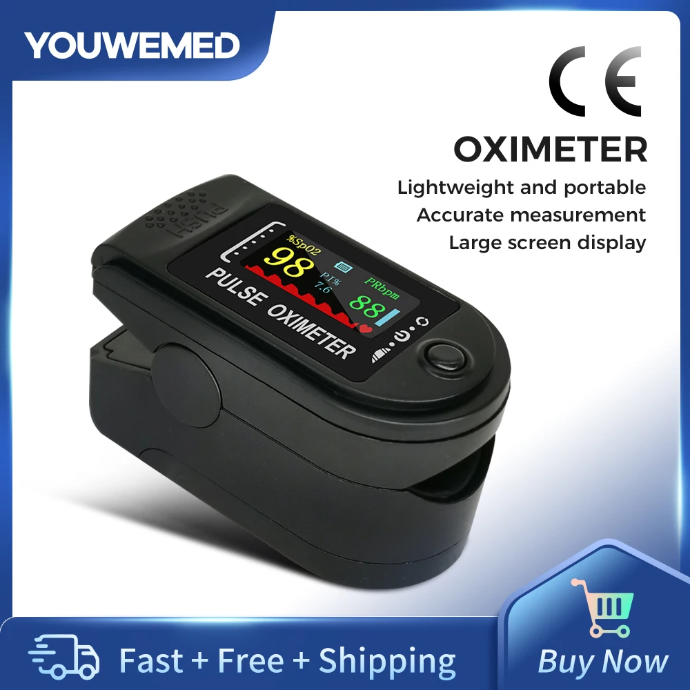 New-Medical-Digital-Finger-Pulse-Oximeter-SPO2-PR-Oximetro-de-dedo ...