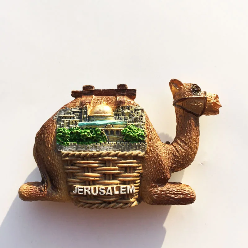 Kitchen Décor Old Town Jerusalem Fridge Magnet Holy Land Souvenir Holy ...