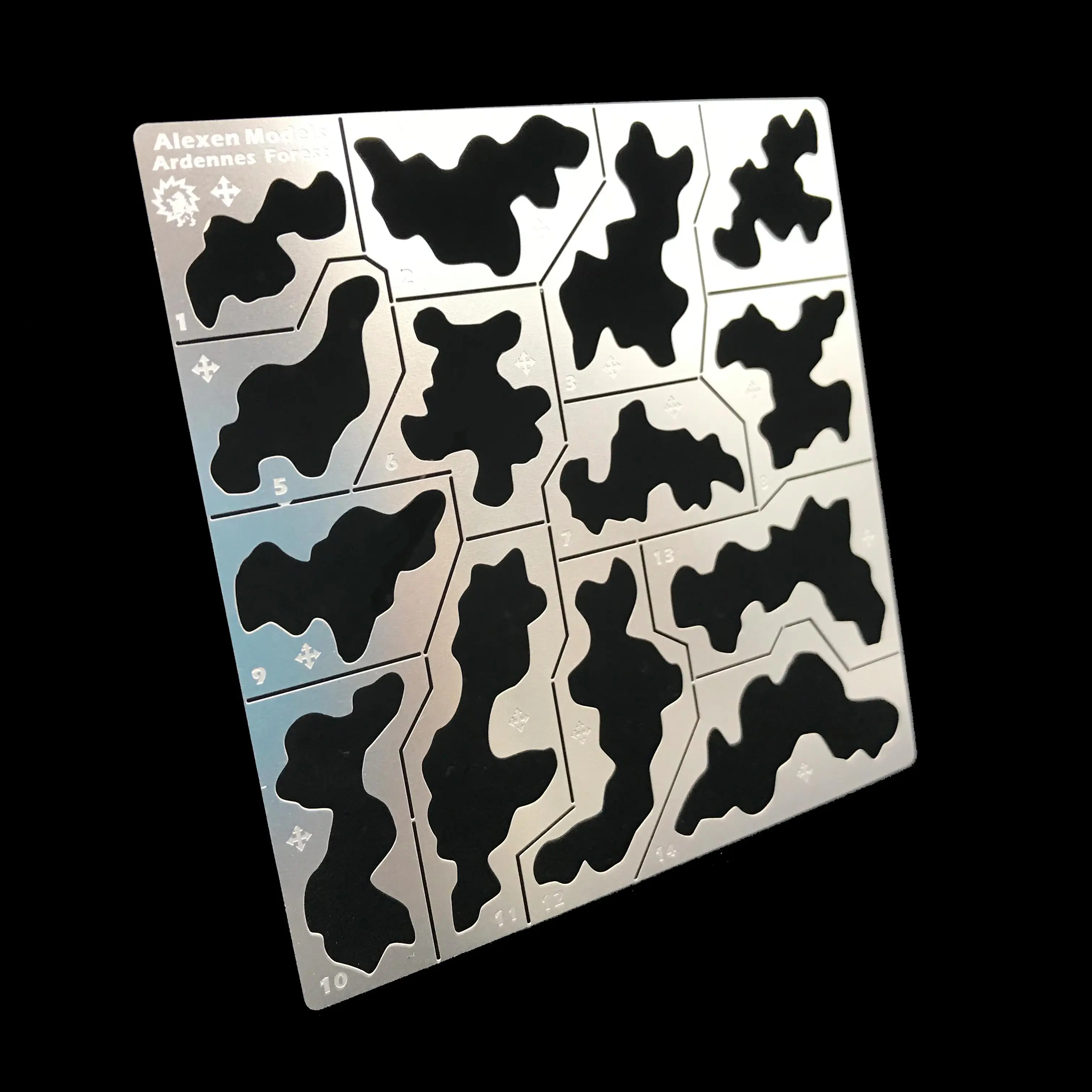 Camo Stencil Pattern