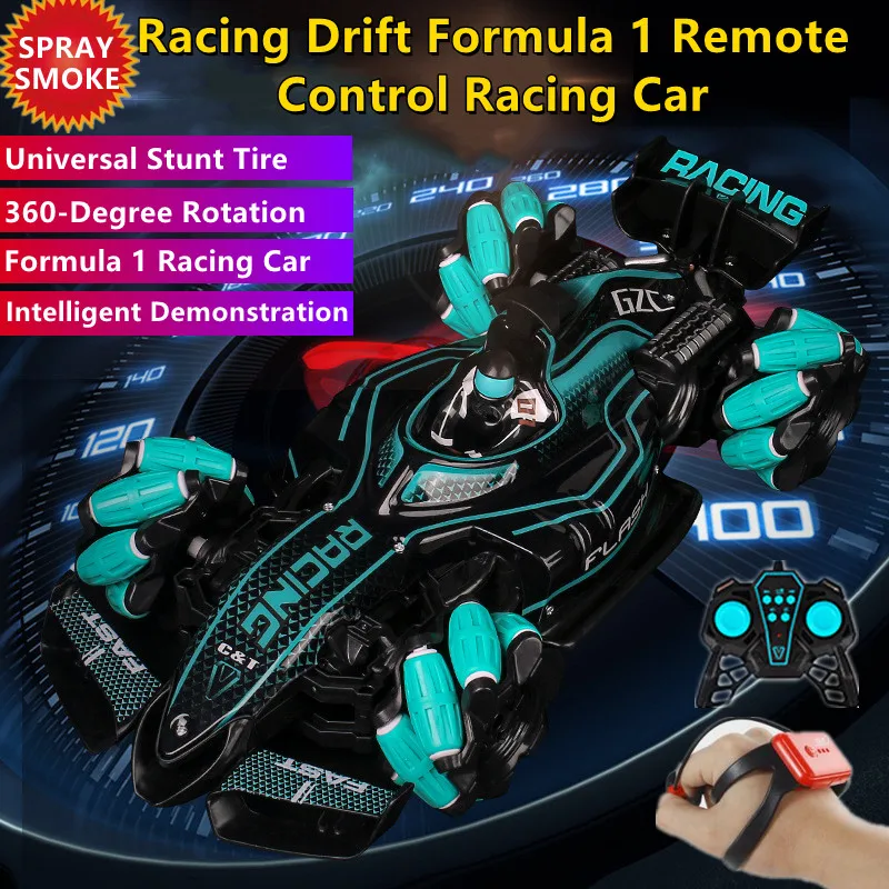 Spray-Smoke-All-round-Driving-Remote-Control-Formula-1-Racing-Car-30KM ...