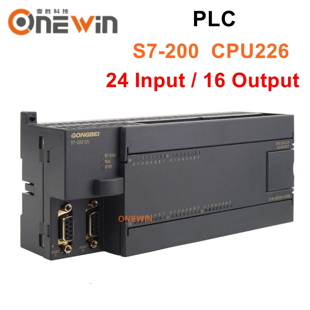 Compatible Cpu226 S7-200 Plc Programmable Controller 24 Input 16 Output Relay Transistor 6es7 ...