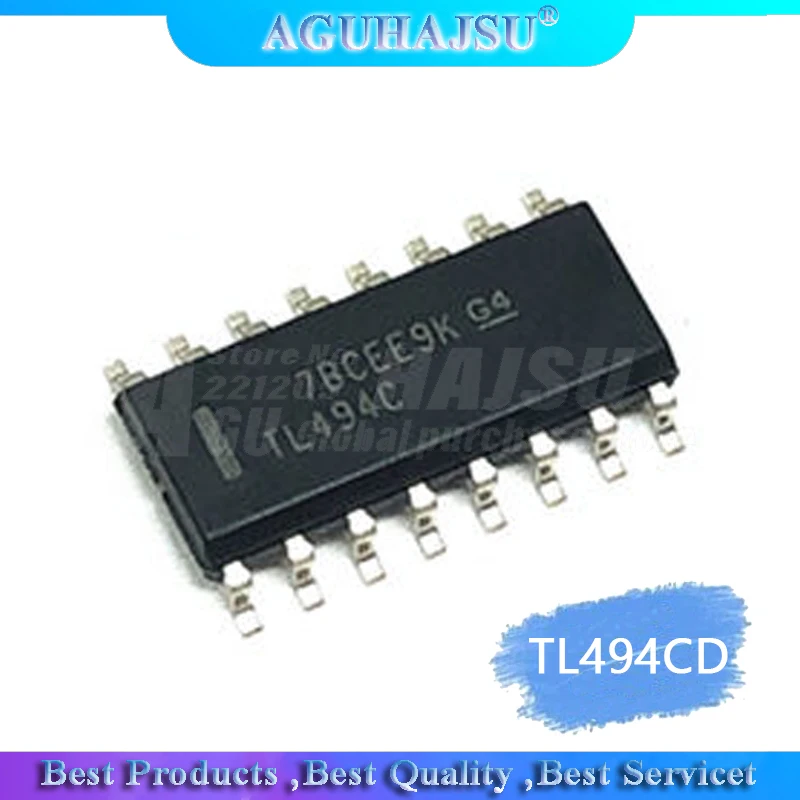 10PCS 100% nueva marca TL494CD TL494CDR TL494C TL494 SOP16 Original Chip BGA Chipset|pwm ...