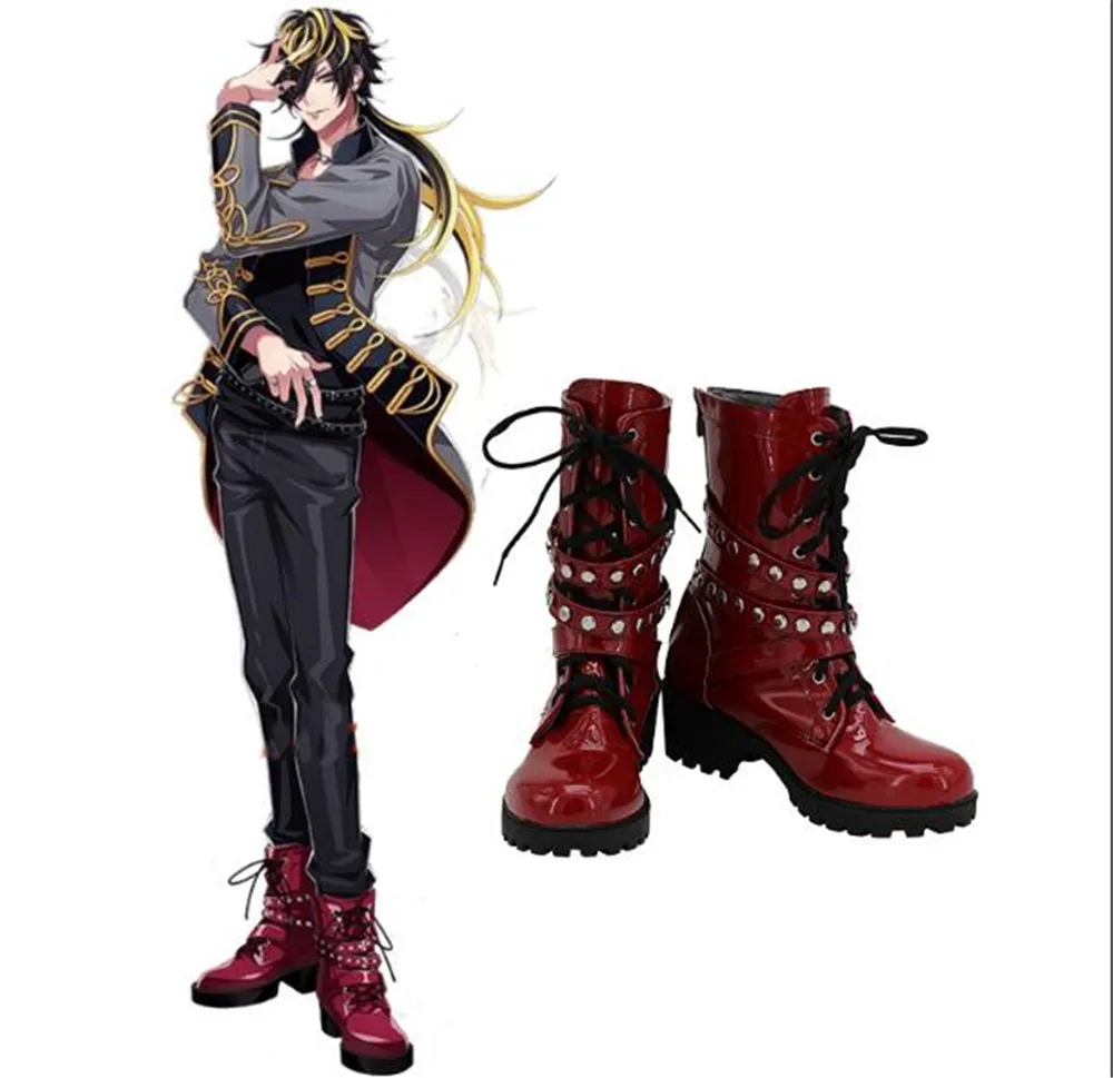 Zapatos de Cosplay para Halloween, botas con micrófono de hipnosis ...