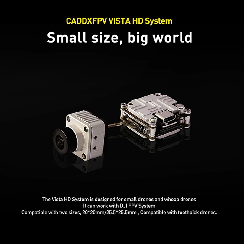 FPV Camera Digital-System Small-Drones Caddx Vista Transmitter VTX ...