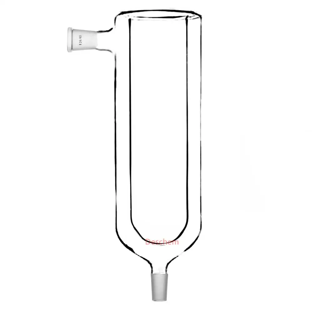 1000ml-24-40-Glass-Jacketed-Ice-Cold-Trap-Double-Layer-Chemistry-Lab ...