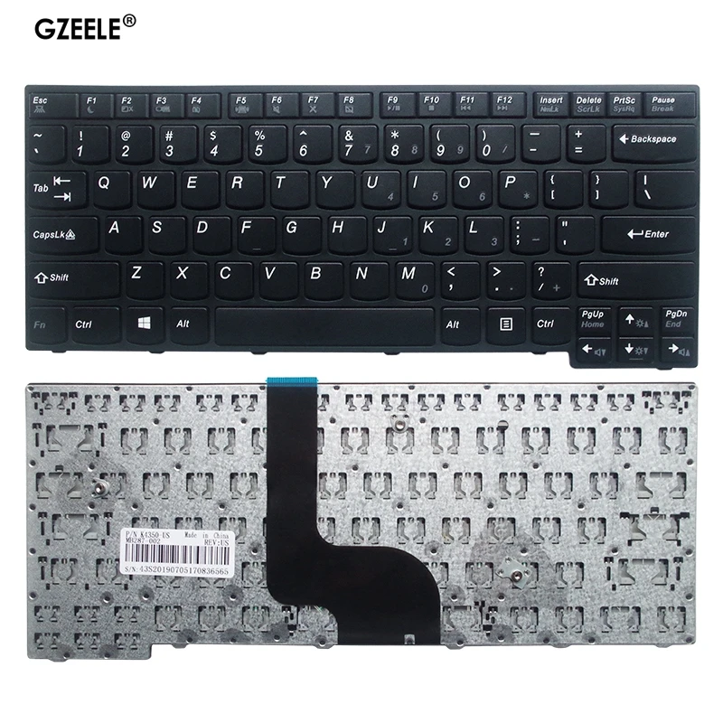 New-US-Keyboard-untuk-Lenovo-K4350-K4350A-K4450-K4450A-K4450S-Kami ...