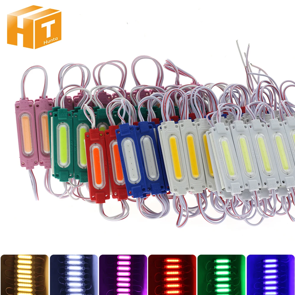 LED Module String COB 2W Waterproof DC12V for Outdoor Advertising ...