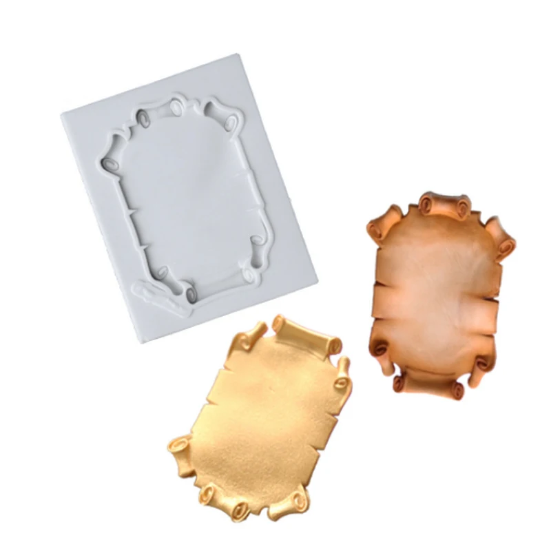 Classic Reel Frame Moulds Fondant Cakes Decor Tools Silicone Molds ...