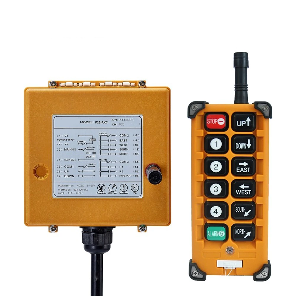 Telecrane Wireless Industrial Remote Controller Radio Hoist Remote ...