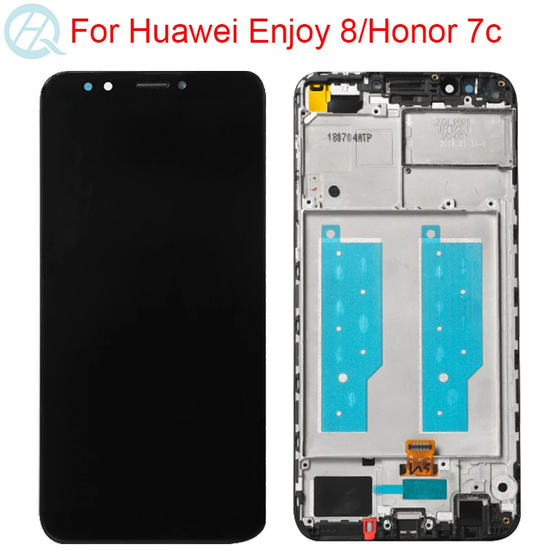 New LCD For Huawei Honor 7C Display With Frame 5.99" Honor 7C Pro LCD Touch Screen Assembly LND ...