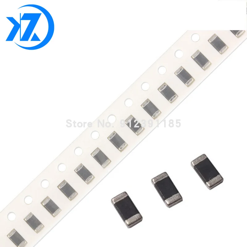 50 piezas/SMD bead FB 1206 0R 100MHZ 0 0ohm 25% 2000mA/2A ferrita ...