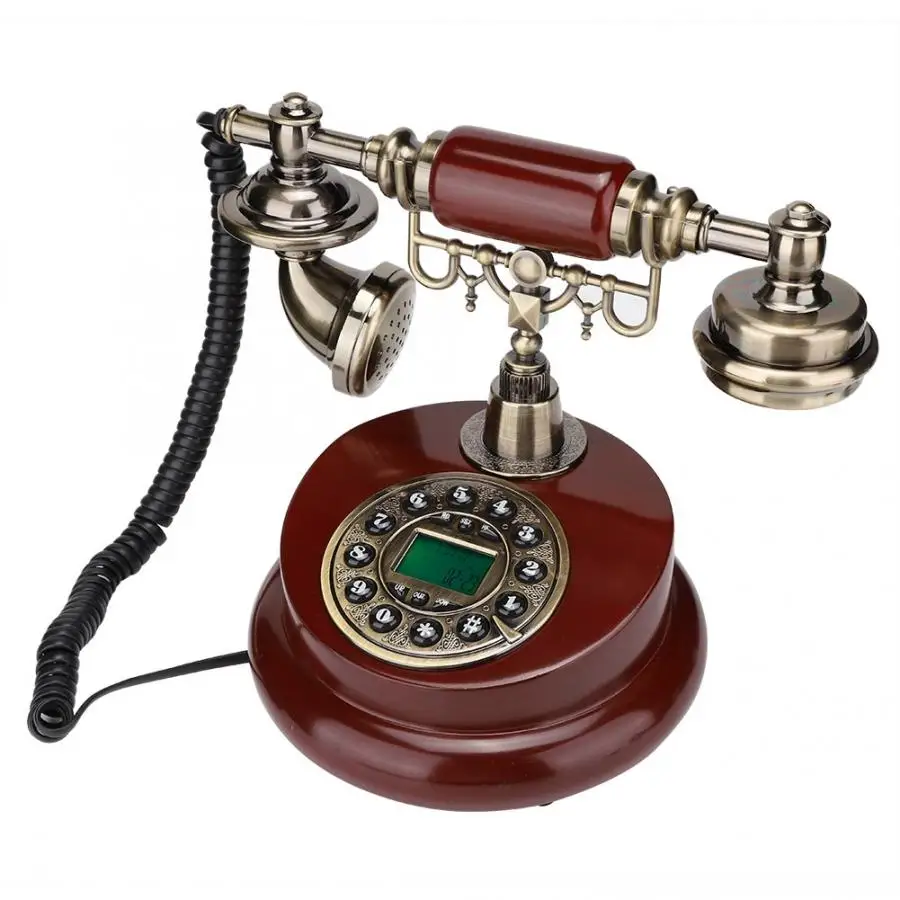 Retro Vintage Telefon Altes Telefon Antike Home Festnetz Telefon ...