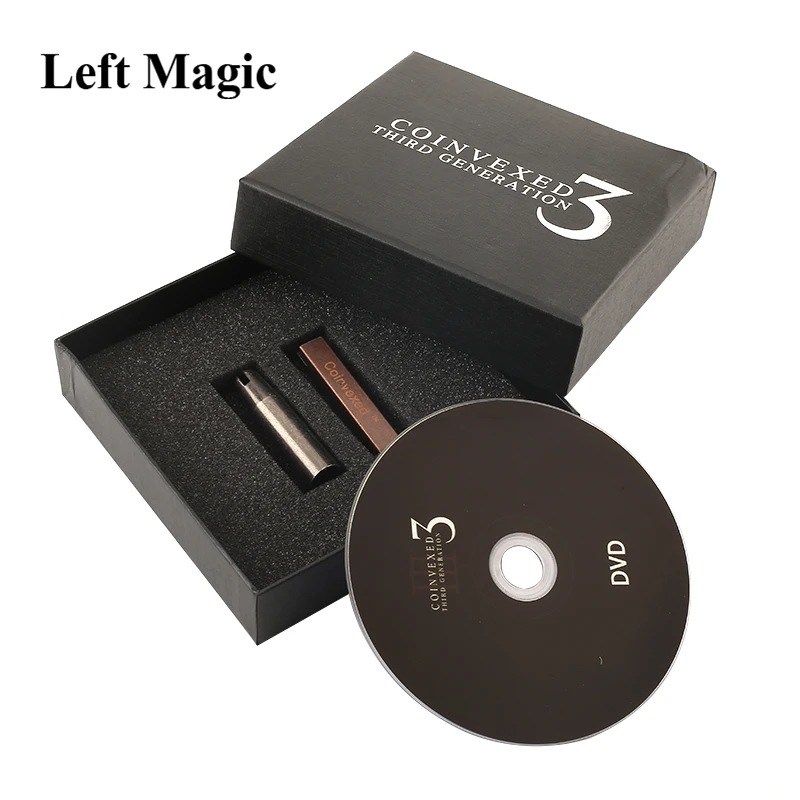 Coinvexed-3-third-Generation-DVD-Gimmick-Magic-Tricks-Comedy-Coin ...