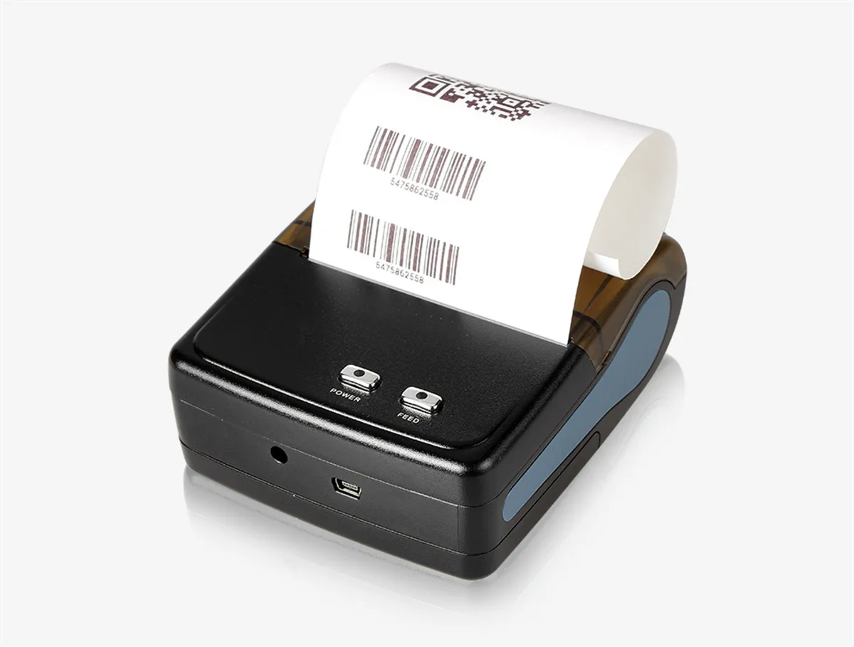 Rs232c/usb 80mm Mobile Thermal Printer 3inch Bluetooth Printer - Iot ...