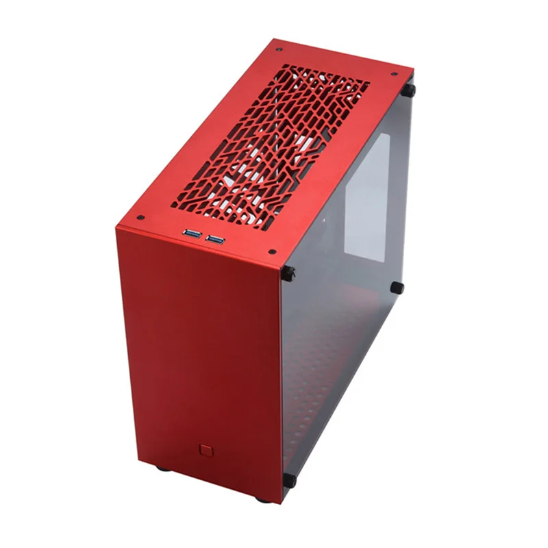 Gaming Computer Case Red