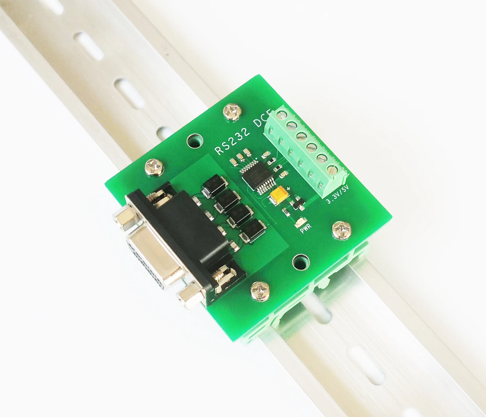 SP3232-RS232-Transceiver-Module-3-3V-5V-Power-Supply-with-DIN-Rail ...