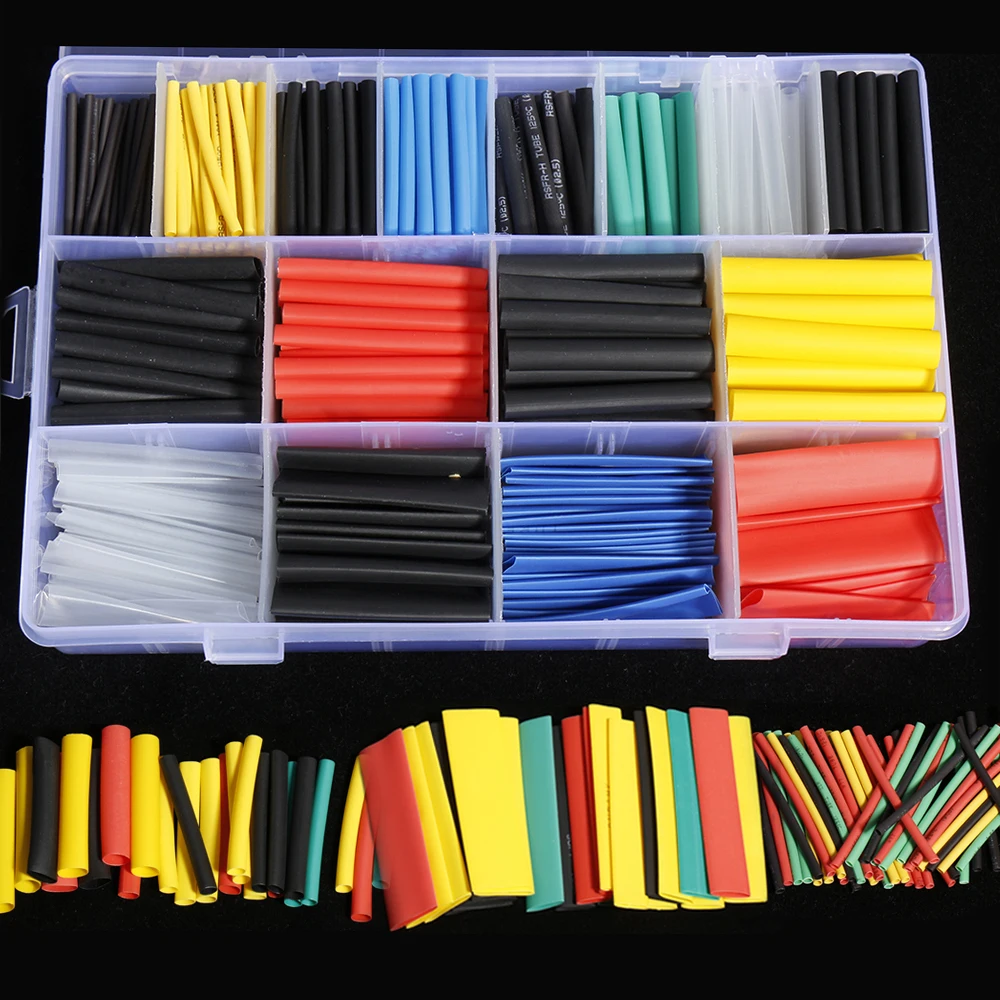 Bandage Gauze Roll 100-Piece Heat Shrink Tubing Assortment - 2:1 Shrink ...