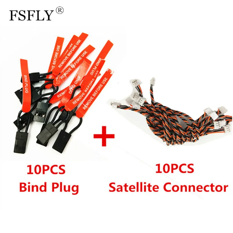 20Pcs-AR8000-Satellite-Connectors-Cable-Bind-Plugs-For-DSM2-DSMX ...