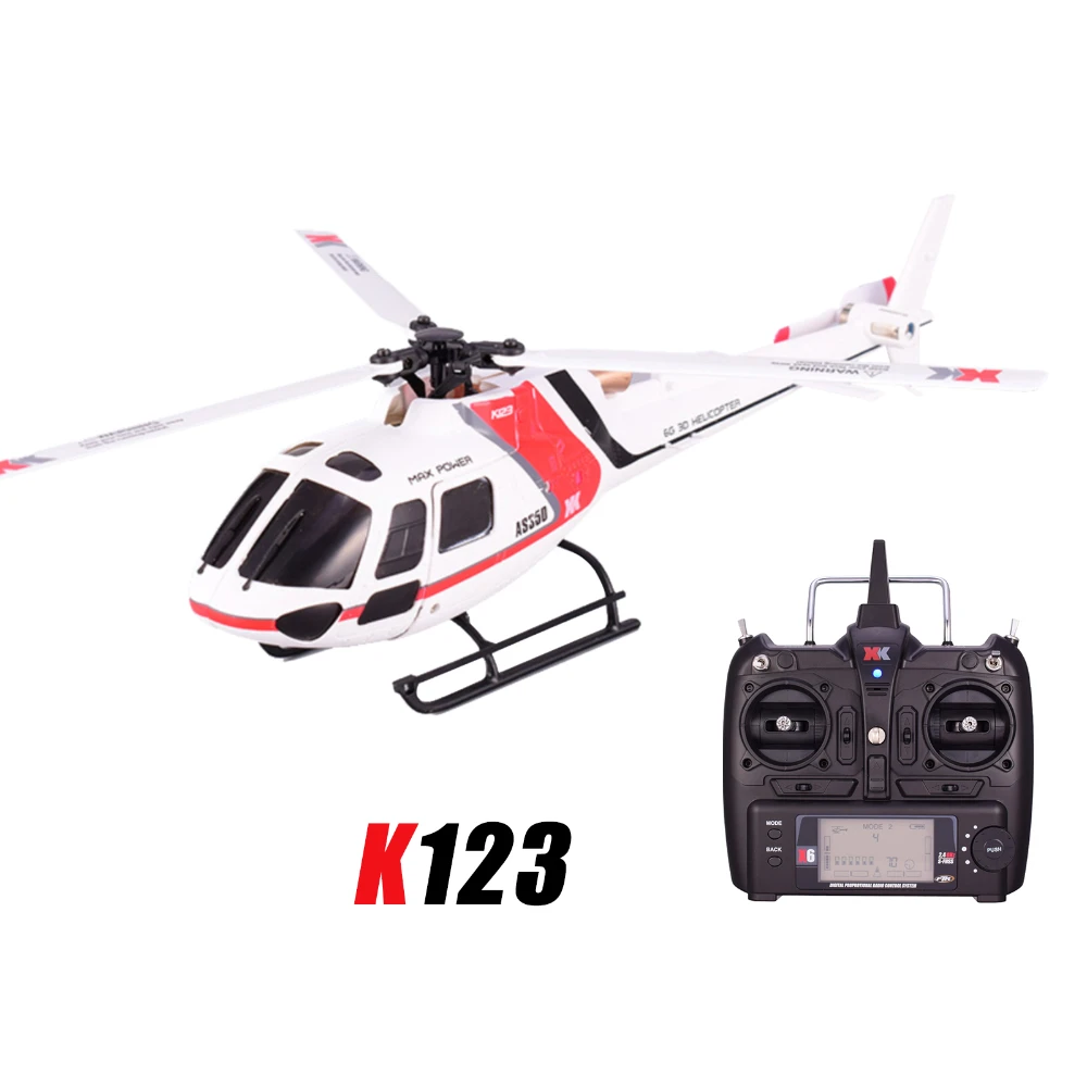 Wltoys Xk K110 6ch 3d 6g System Remote Control Brushless Rc Helicopter Bnf Without Transmitter ...