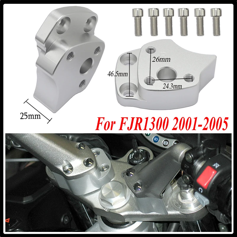 Motorcycle Yamaha Fjr Fjr1300 | Motorcycle Handlebar Riser - Covers ...