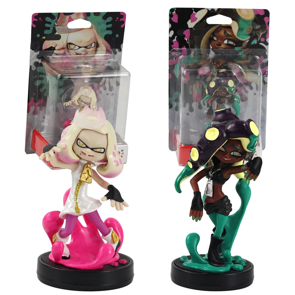 New Anime Shooting Game Jet Warrior Figure Toys 11cm Octoling Girl ...