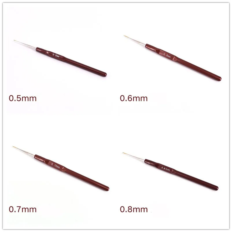 4Pcs-Hook-Needle-Crochet-Micro-Hook-For-Making-Braiding-Dreadlock-Hair ...