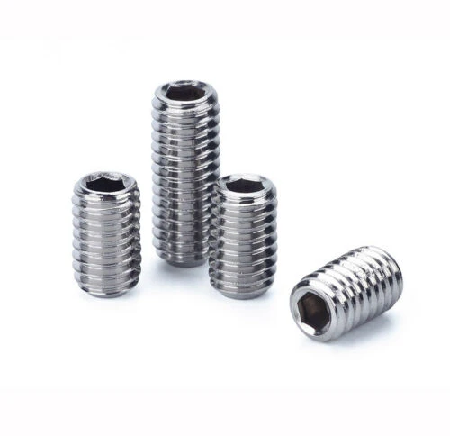 M7 M8 M10 Stainless steel fine thread set screws allen grub bolts ...