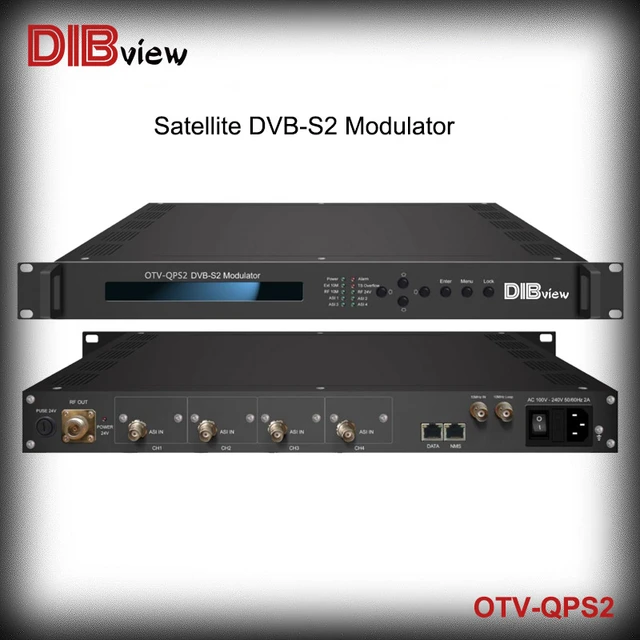 DVB-T2 Modulator ASI In, IP Out, QPSK/16QAM/64QAM/256QAM, 42% OFF