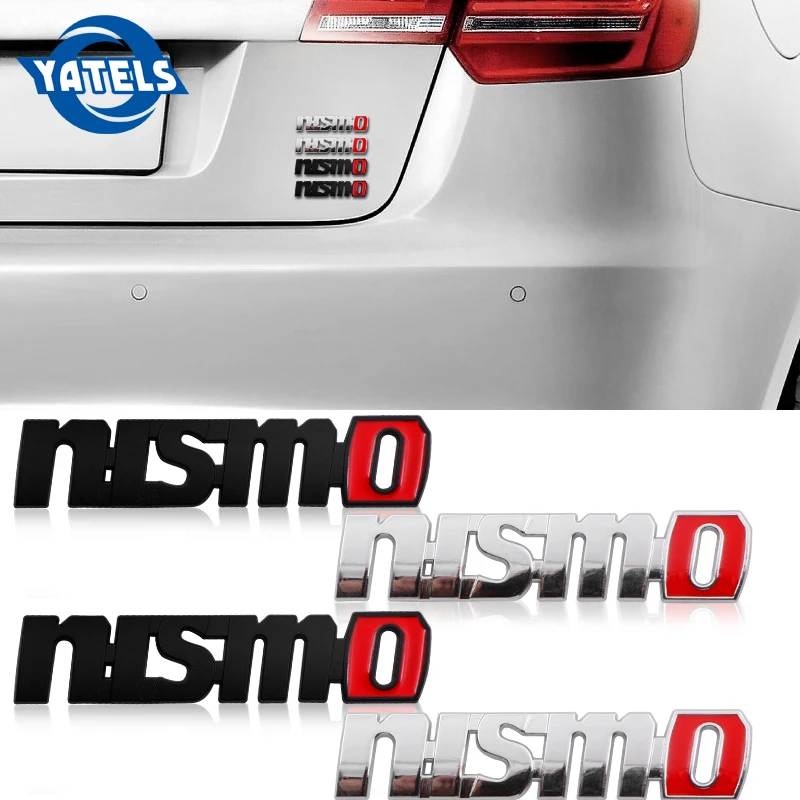 3D Metal NISMO Car Sticker For Nissan Metal Pure Drive Nismo Emblem ...