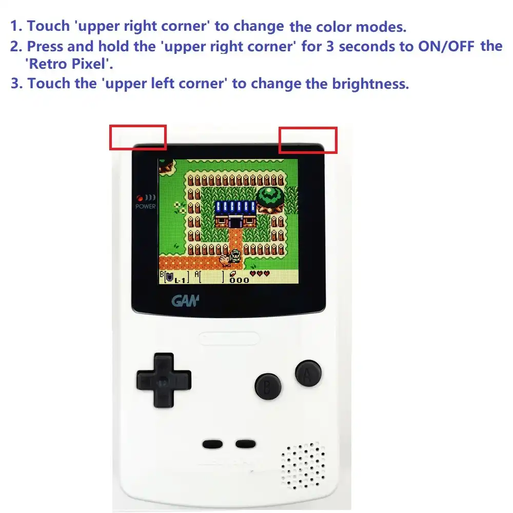 Game Boy Touch Screen