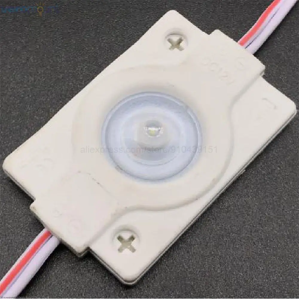 20pcs-1-5W-12V-DC-3030-LED-Module-String-Lights-Single-SMD-with-Lens-1 ...