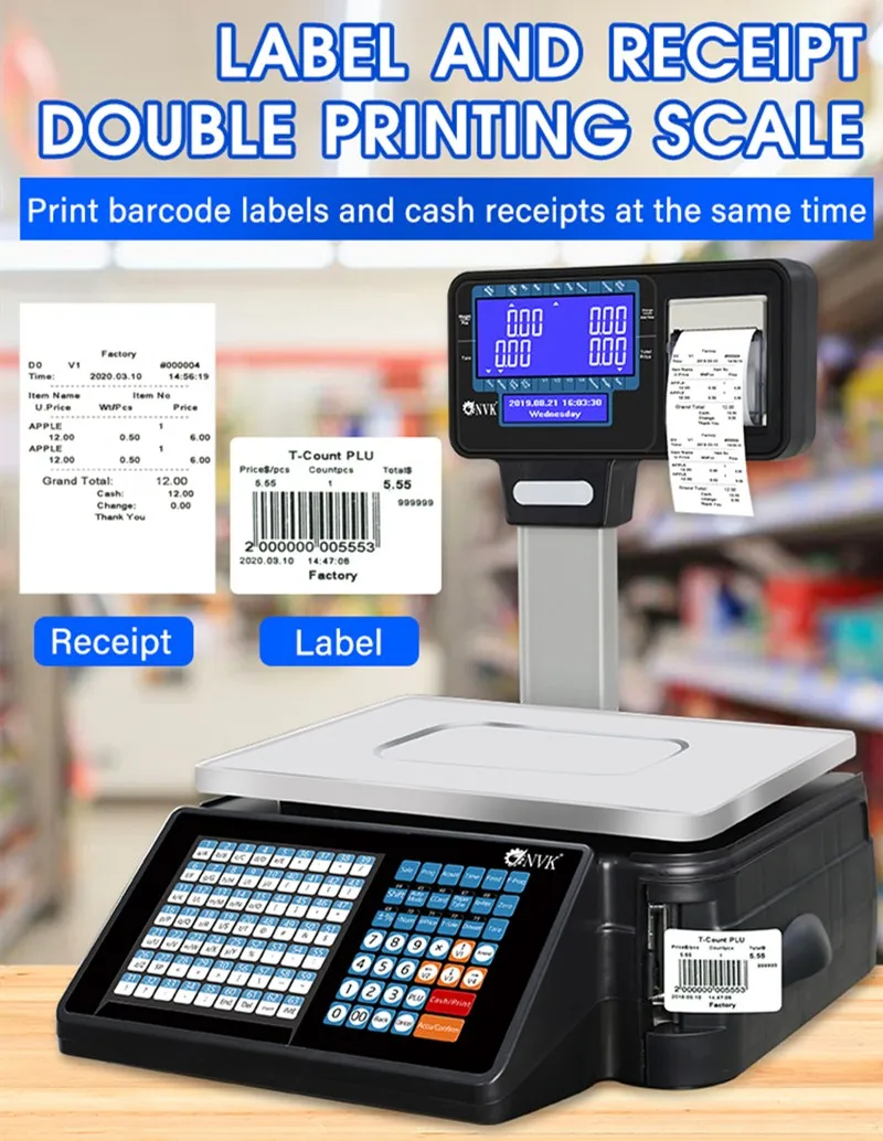 The-latest-doubles-support-Barcode-Label-Printing-Scale-For-Supermarket ...