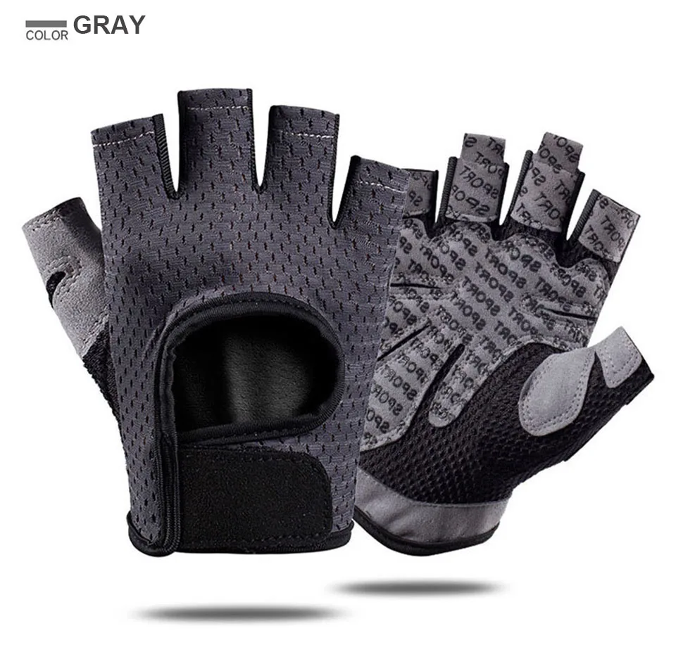 Accessoires Fitness - Musculation,KoKossi-Gants de levage demi-doigt ...