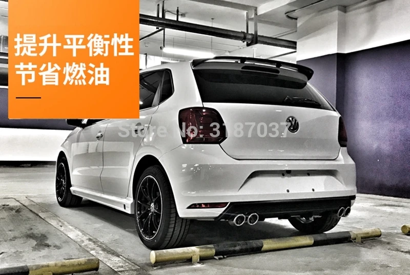 Volkswagen Polo White Colour Modified